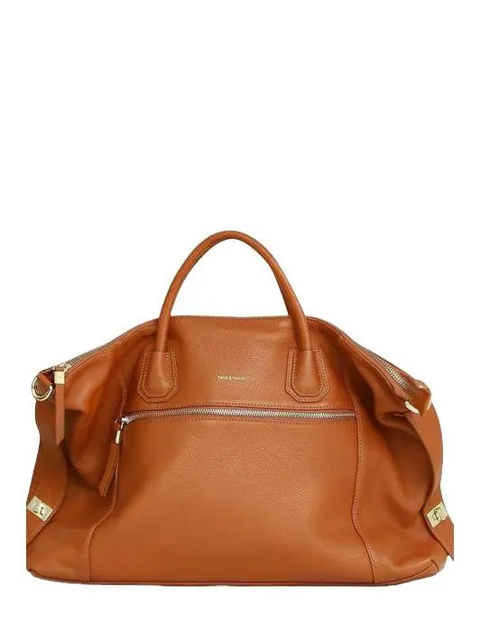 BELLE & BLOOM Wild Heart Weekender Bag - Camel