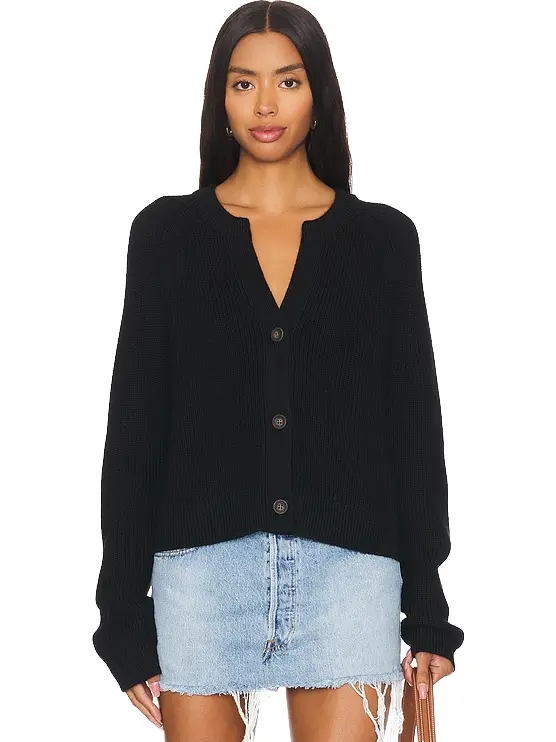 Velvet By Graham & Spencer Shayla Cardigan - Black