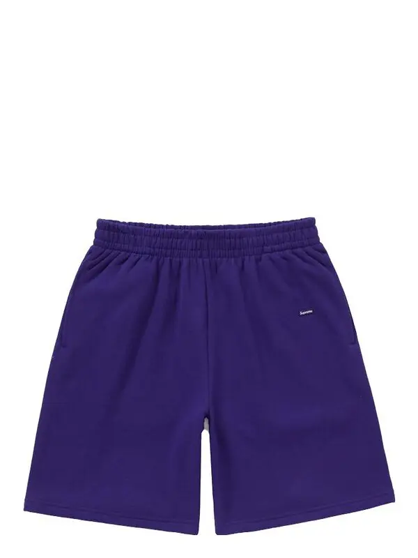 Supreme Small Box Sweatshort - Purple
