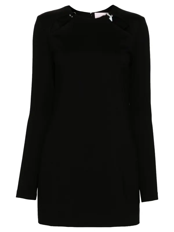 CHIARA FERRAGNI Jersey Mini Dress - Black