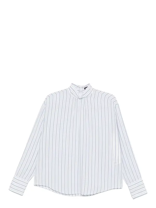DONDUP Striped Blouse - White