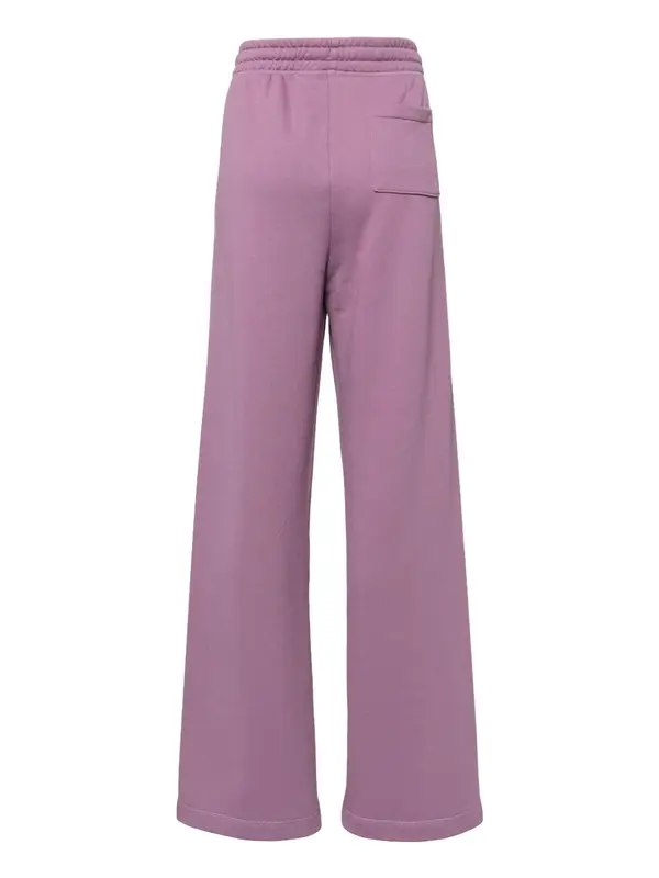 Maison Kitsuné Logo Patch Pants - Purple