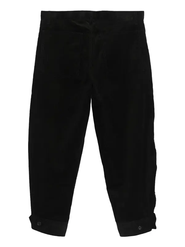 Comme Des Garçons Corduroy Trousers - Black