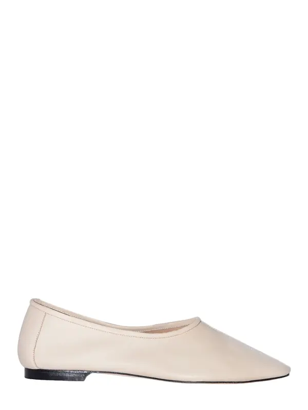 By Far Prudence Ballerinas - Neutrals