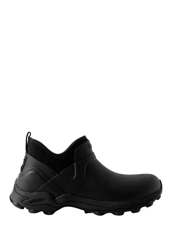 Givenchy Neoprene-trimmed Rubber Ankle Boots - Black