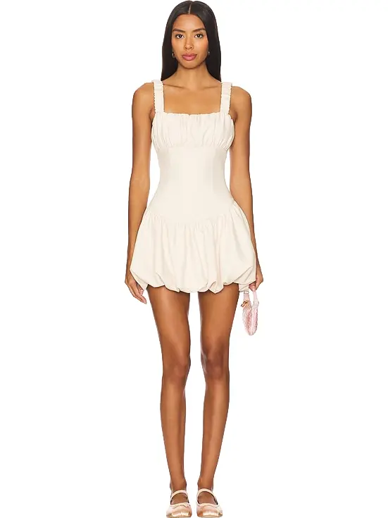 MORE TO COME Blair Mini Dress - Cream