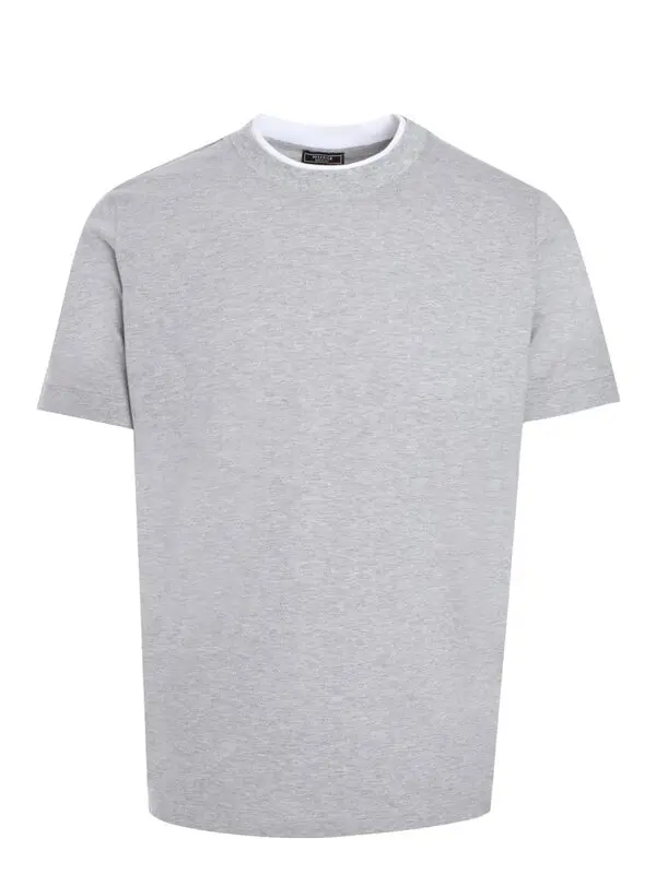Peserico Logo-print T-shirt - Grey