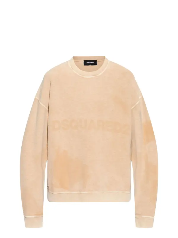Dsquared2 Logo-print Sweatshirt - Neutrals