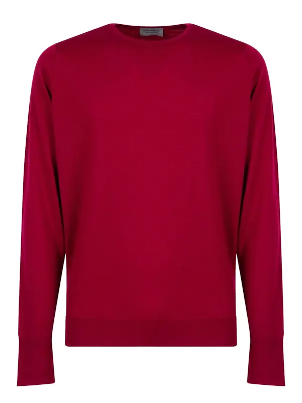 John Smedley Marcus Jumper - Red