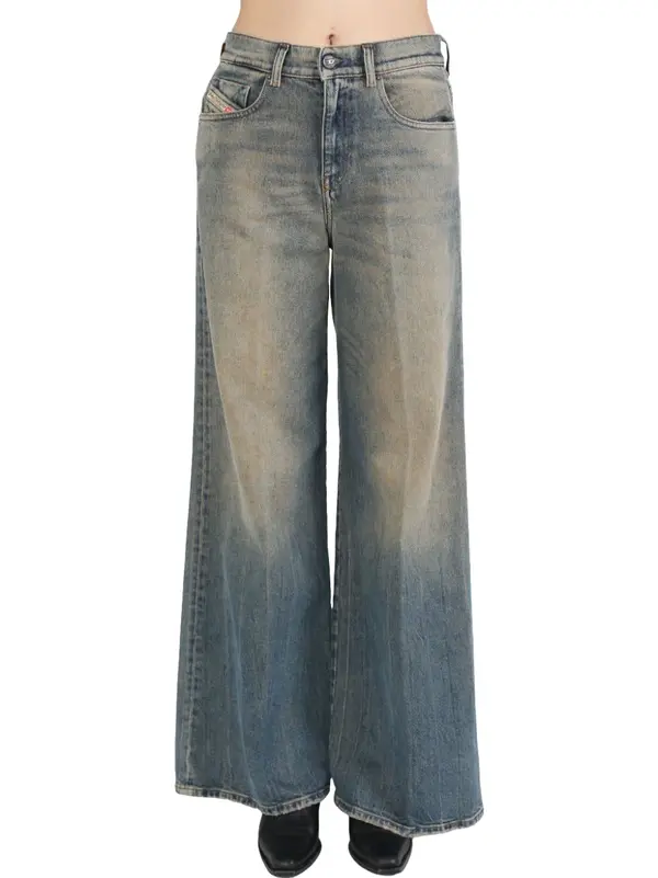 DIESEL® Wide-leg Jeans - Blue