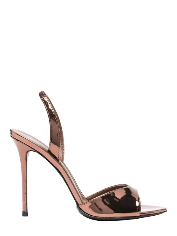GIUSEPPE ZANOTTI 110mm Lilibeth Sandals - Brown