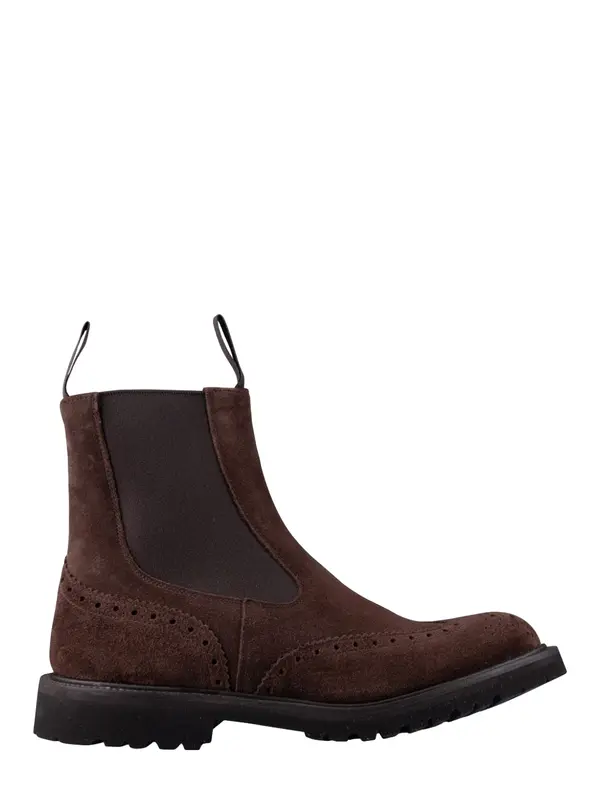TRICKER'S Leather Chelsea Boots - Brown