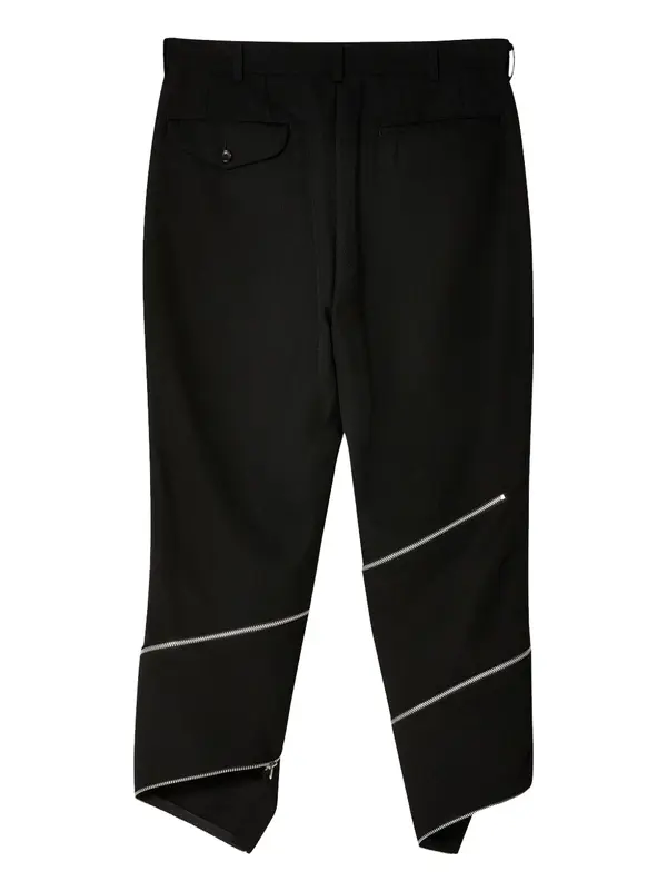 BLACK COMME DES GARÇONS Cropped Trousers - Black