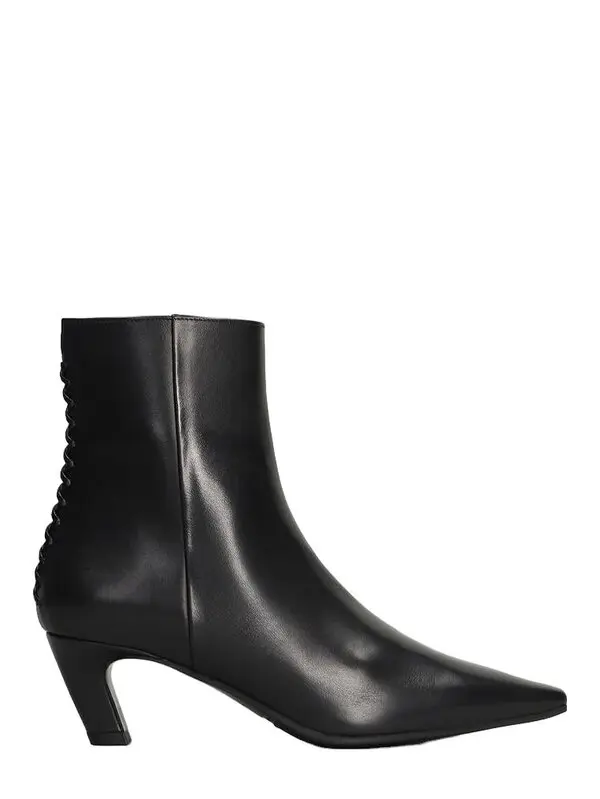 EVALUNA High Heel Ankle Boots - Black
