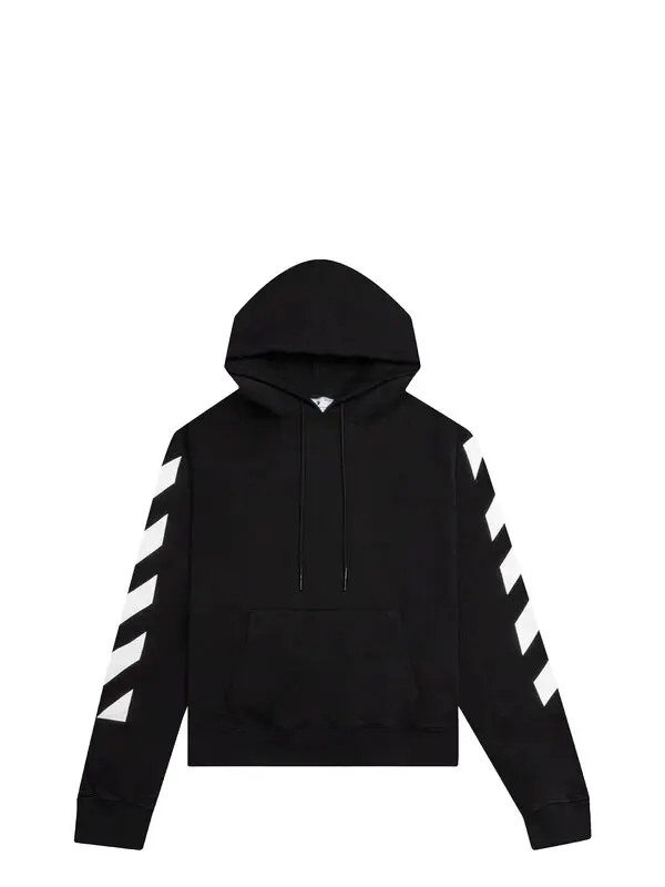 Off-White Diag Arrow Slim Hoodie - Black