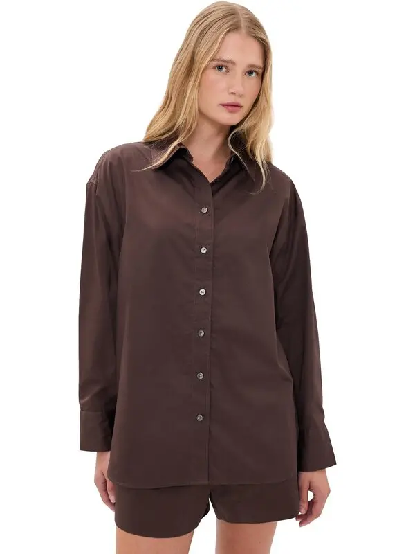 Sold Out NYC The Everything Shirt - Chocolate