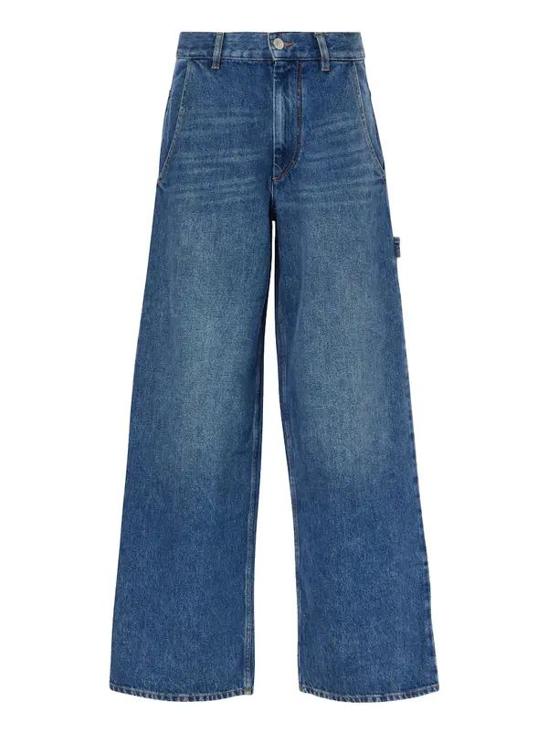 MARANT ETOILE Solene Wide-leg Jeans - Blue
