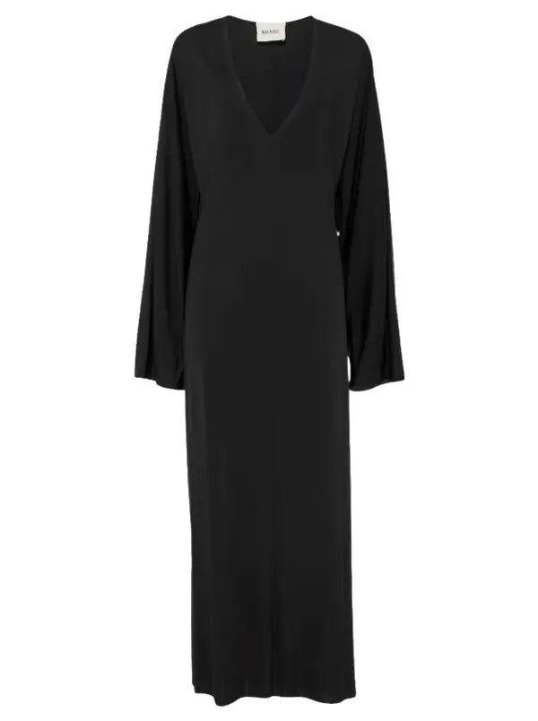 Khaite Minter Maxi Dress - Black