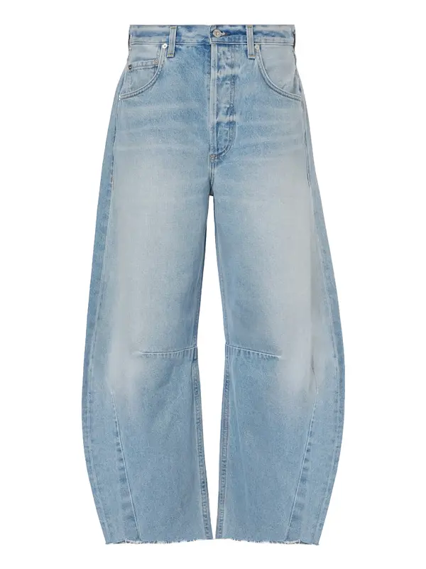 Citizens Of Humanity Horseshoe Barrel Leg Jeans - Blue