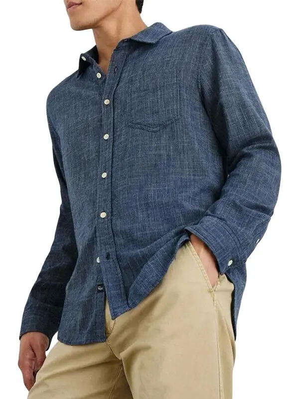 Rails Apos;s Wyatt Button-down Shirt - Navy Etch
