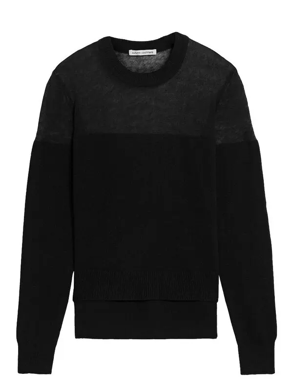 Autumn Cashmere Sweater - Black