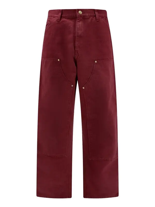 Carhartt Work In Progress Organic Cotton Trouser - Red