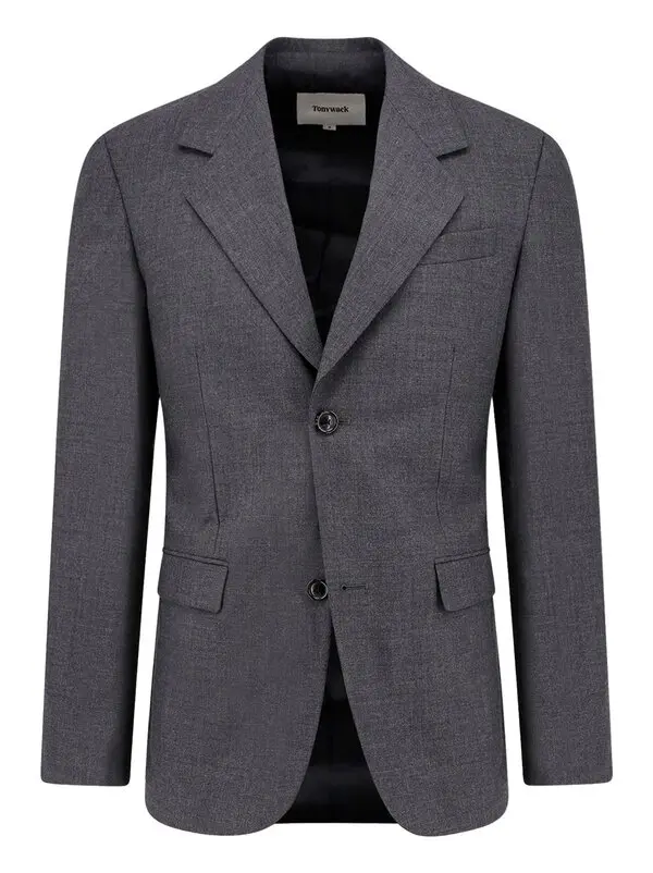 TONYWACK Wool Blazer - Grey