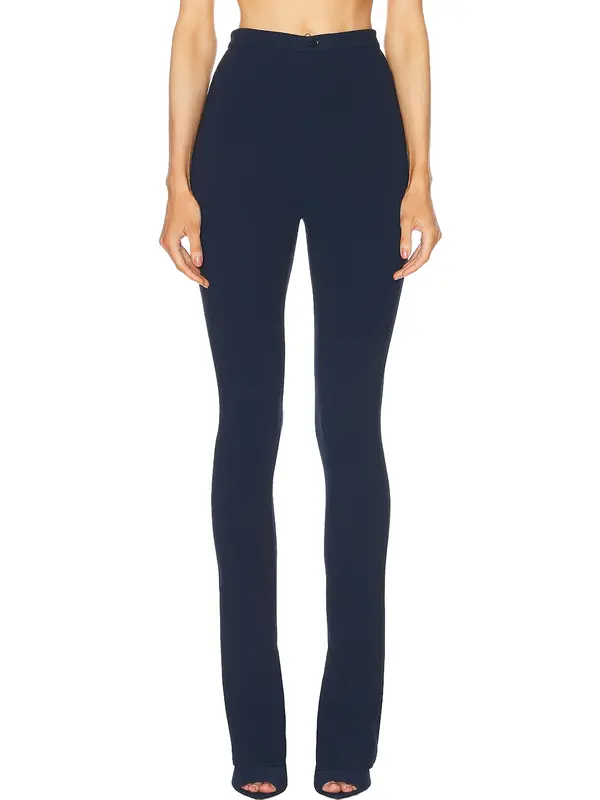 Sablyn Leo Long Legging In Navy - Midnight Navy