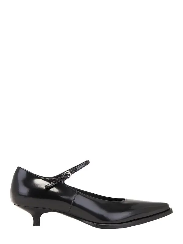 Miu Miu Leather Pump - Nero