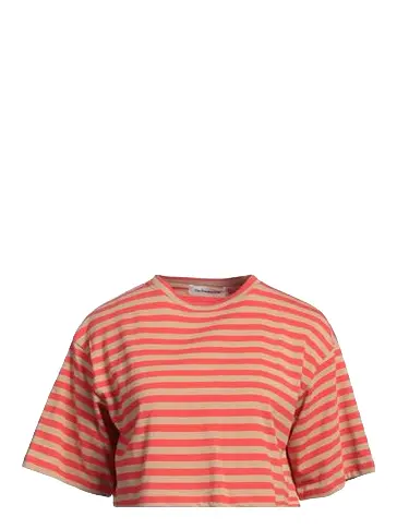 THE FRANKIE SHOP Crop T-shirt - Tomato Red