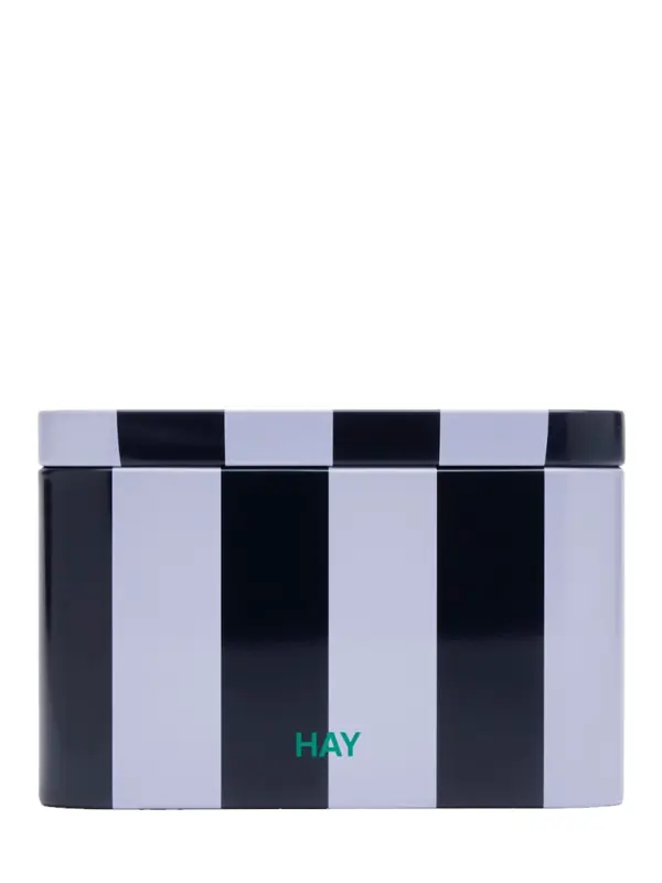 HAY Tin Container - Dark Blue/lavender