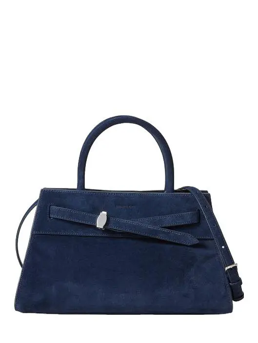 Veronica Beard Suede Tote Bag - Navy