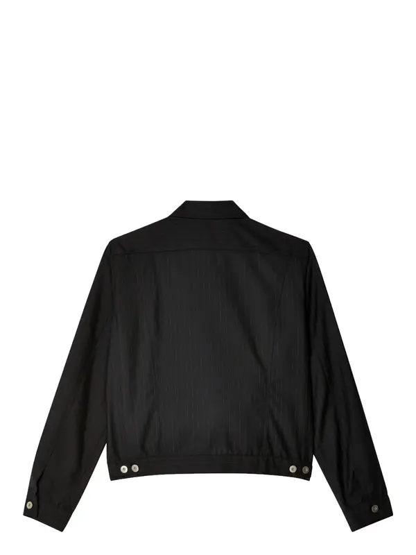 BLACK COMME DES GARÇONS Pinstripe Shirt - Black