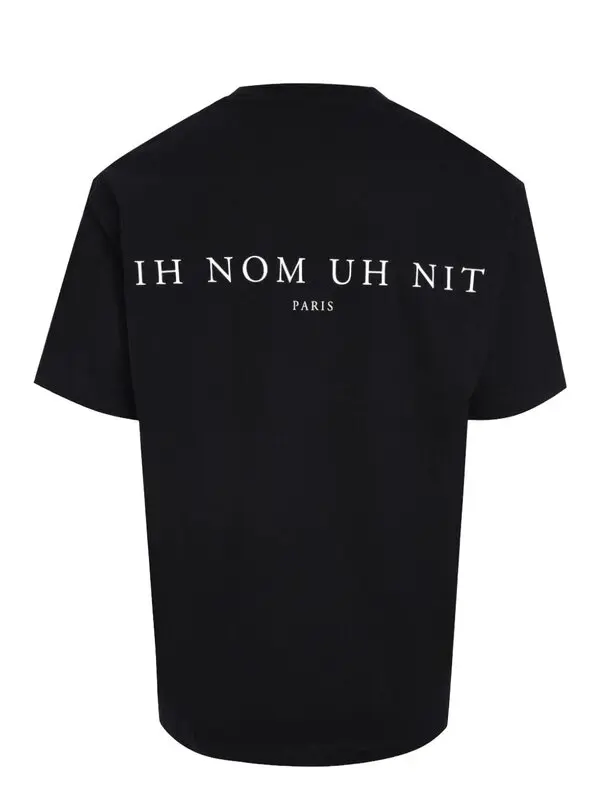 IH NOM UH NIT Graphic-print Cotton T-shirt - Black