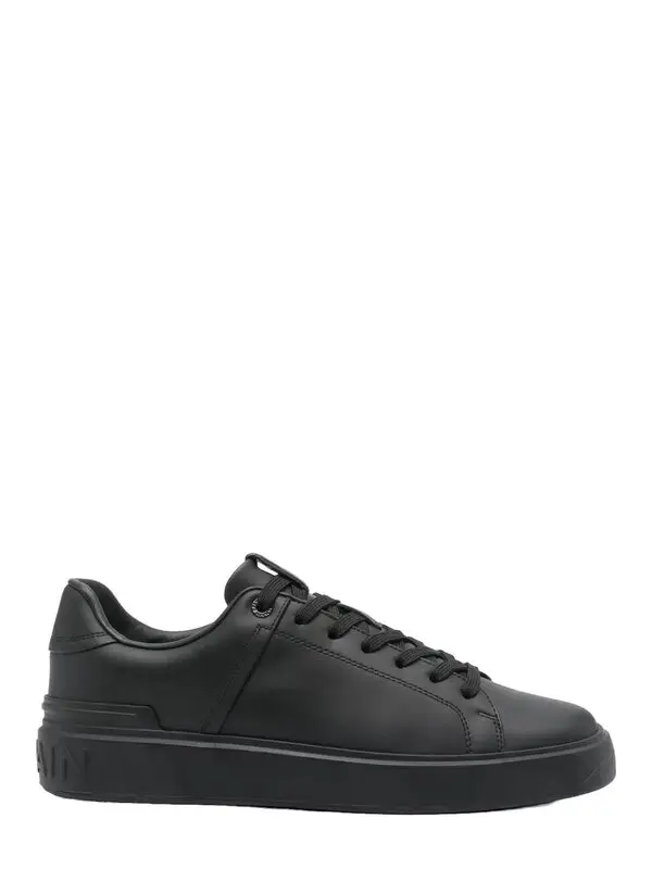 Balmain B-court Sneakers - Black