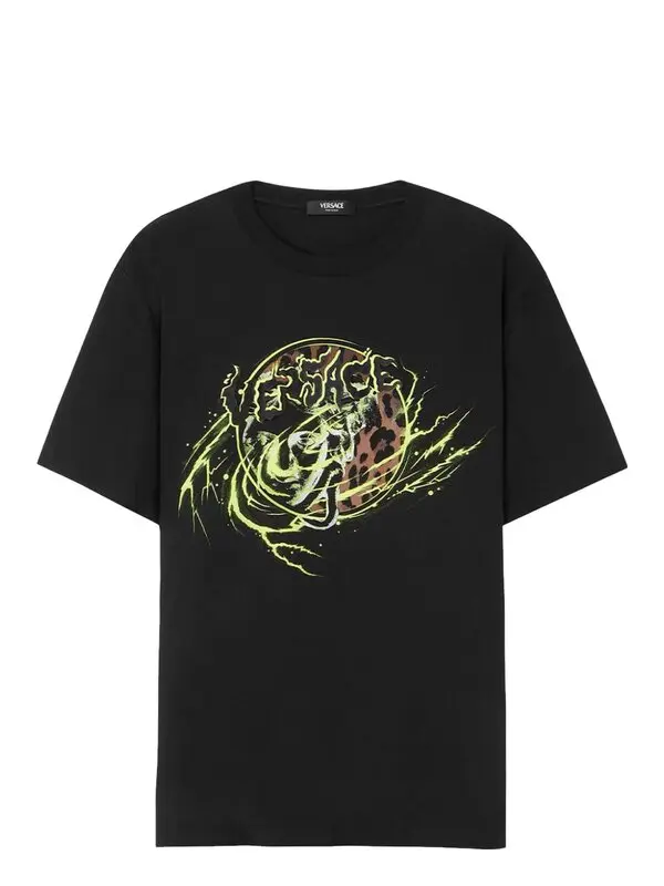 Versace Medusa Punk T-shirt - Black