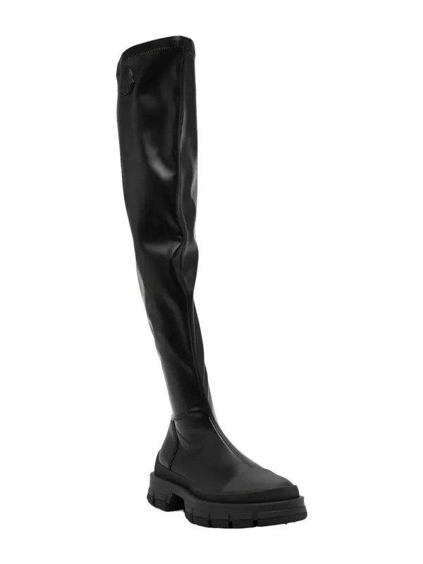 Moncler Over-the-knee Boots - Black
