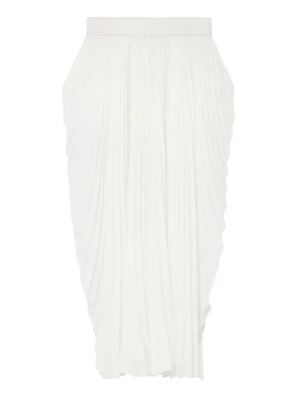 Stella McCartney Pleated Maxi Skirt - Neutrals