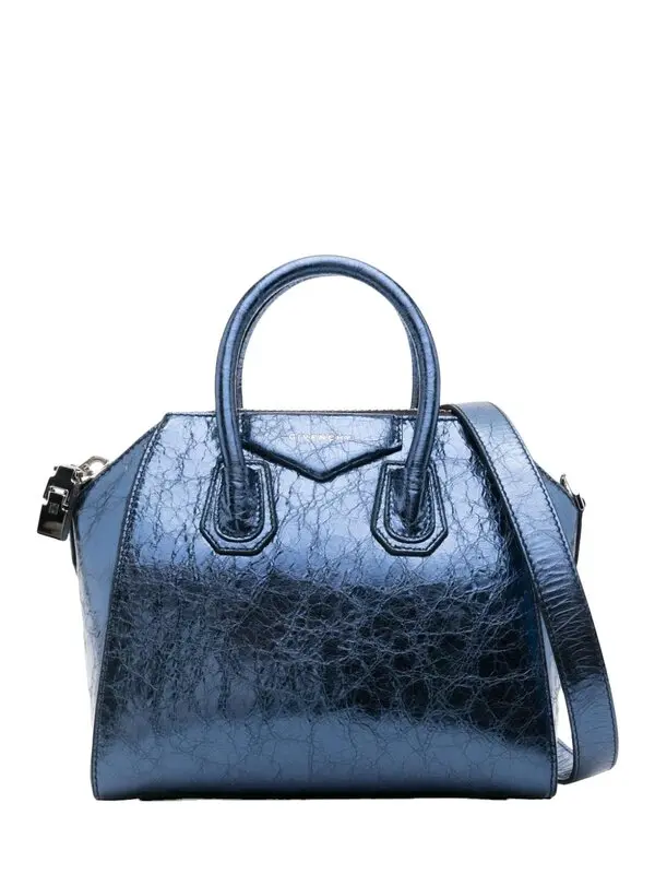 Givenchy Mini Antigona Tote Bag - Blue