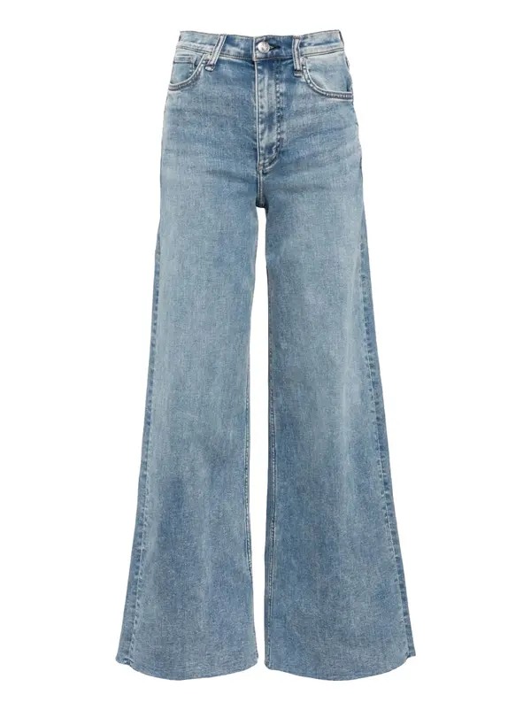Rag & Bone Wide-leg Jeans - Blue