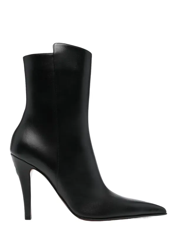 Alexander McQueen 100mm Birdee Ankle Boots - Black