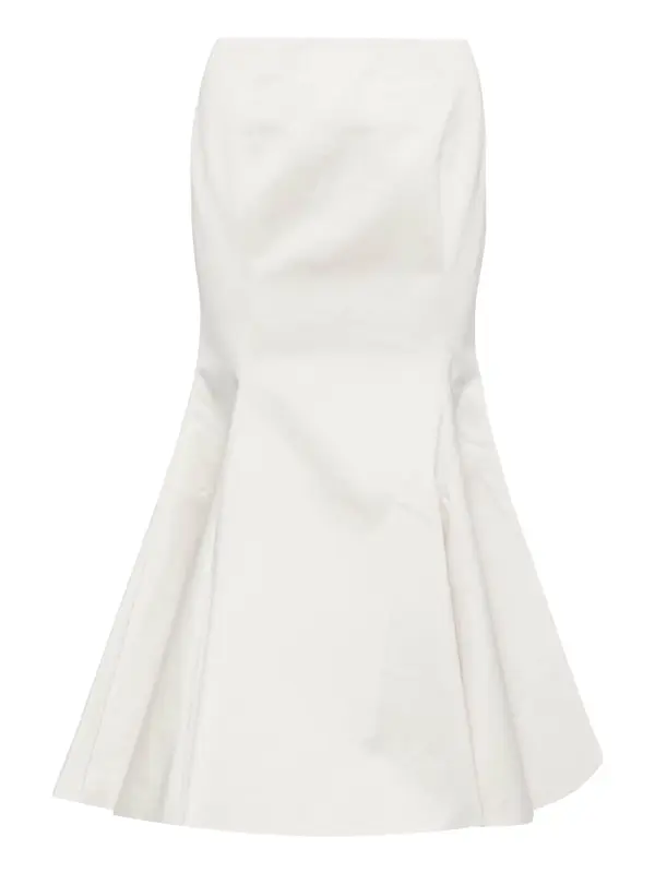 ENTIRE STUDIOS Burgeon Flared Skirt - White