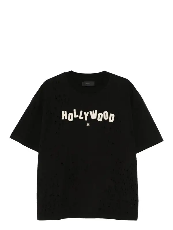 Amiri Hollywood T-shirt - Black