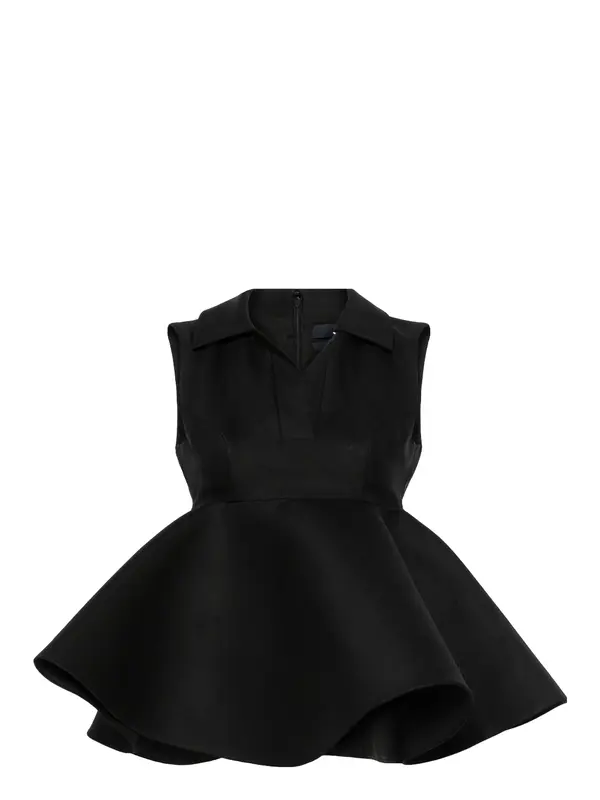 Jacquemus Spalla Blouse - Black