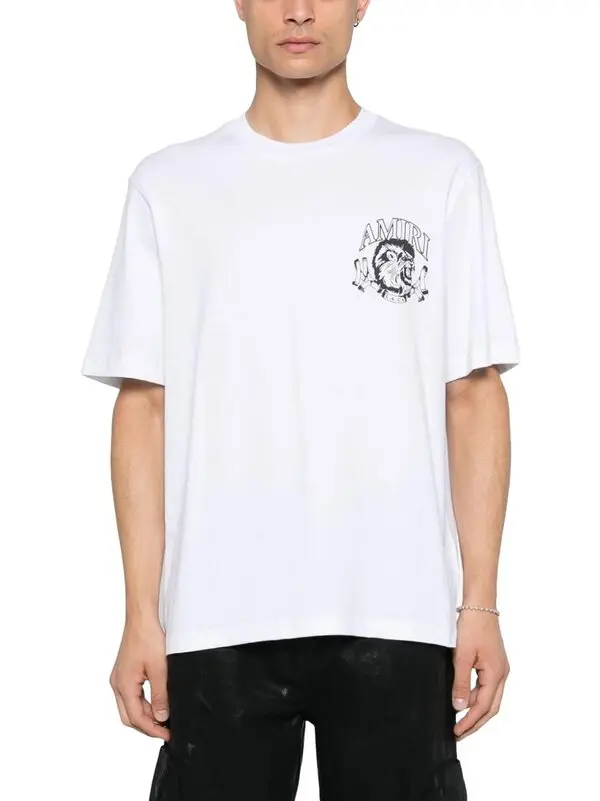 Amiri Lion Outline T-shirt - White