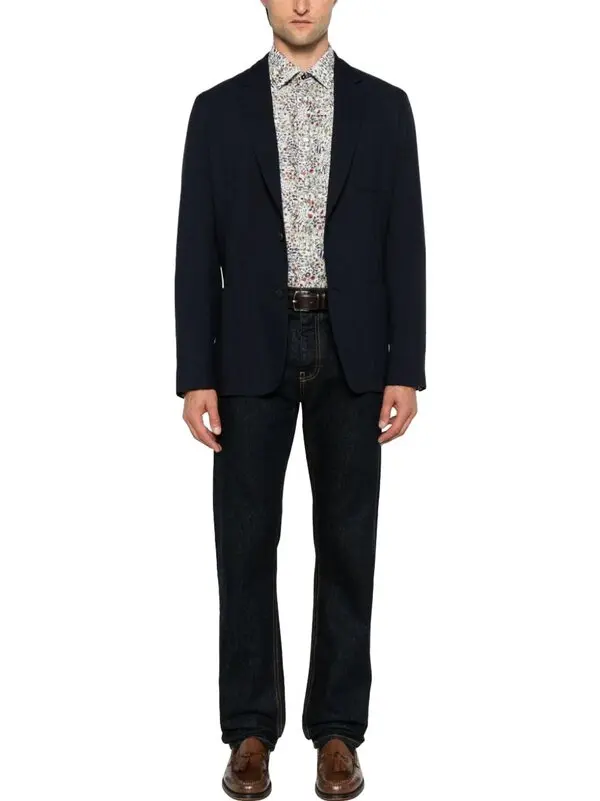 Paul Smith Sketch Floral-print Shirt - White