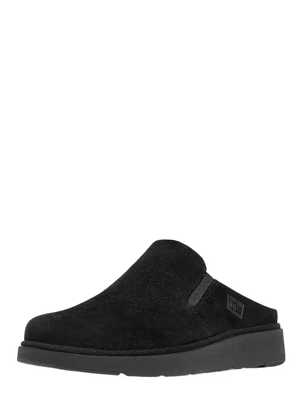 Fitflop Gen-ff Elasticated Suede Mules - Black