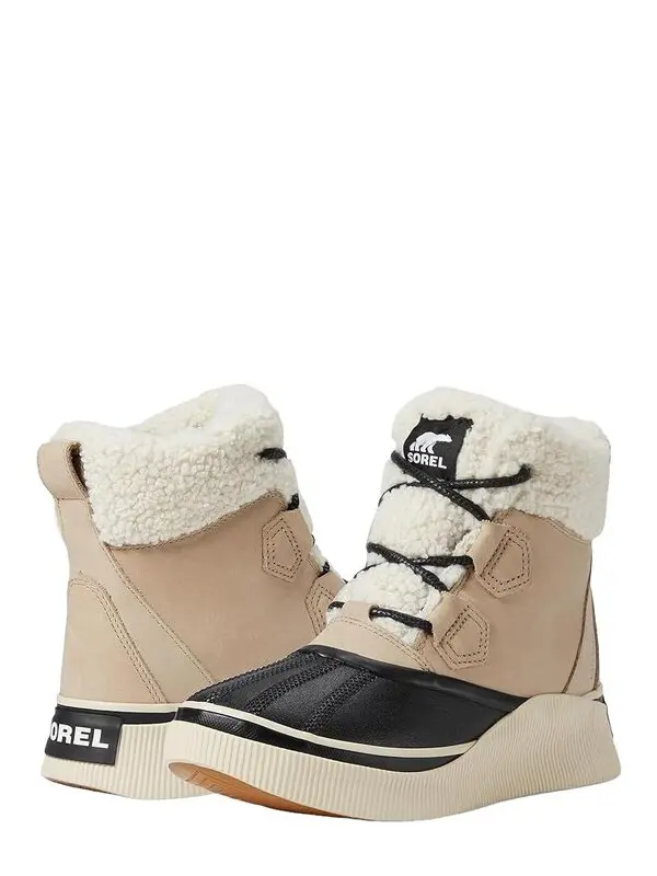 Sorel Out N Abouttm Iv Chillz Wp Waterproof Lace-up Boots - Taupe