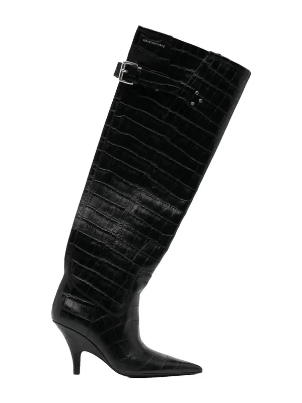 Alexander Wang 100mm Diablo Boots - Black