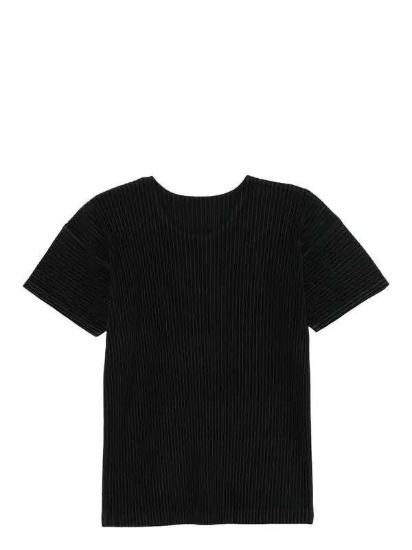Issey Miyake Plissé T-shirt - Black